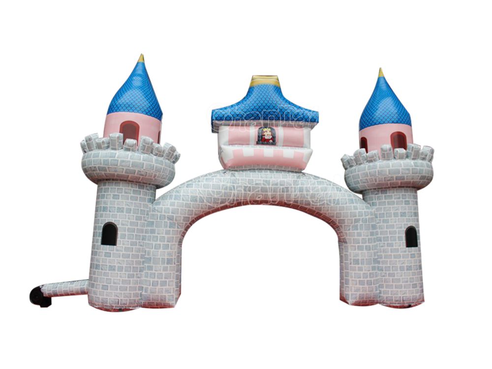 King's Castle Inflatable Arch - Channal Inflatables