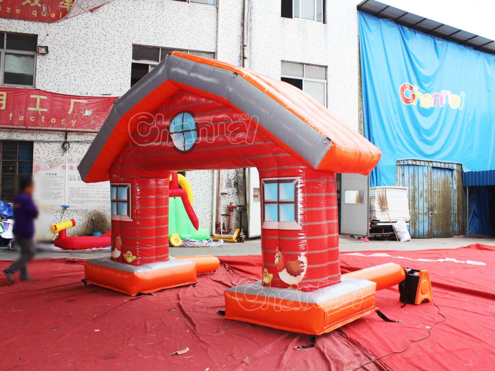 Farm Barn Inflatable Arch - Channal Inflatables