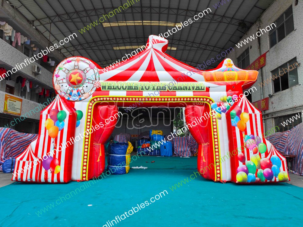 Inflatable Heart Arch For Sale - Channal Inflatables