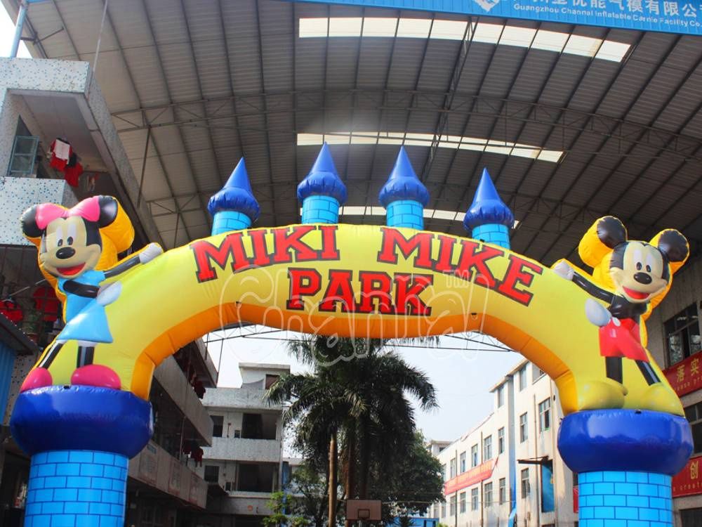 Mickey Mouse Inflatable Arch - Channal Inflatables