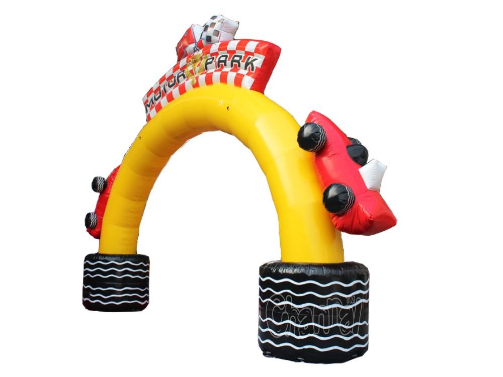 Race Car Inflatable Arch - Channal Inflatables