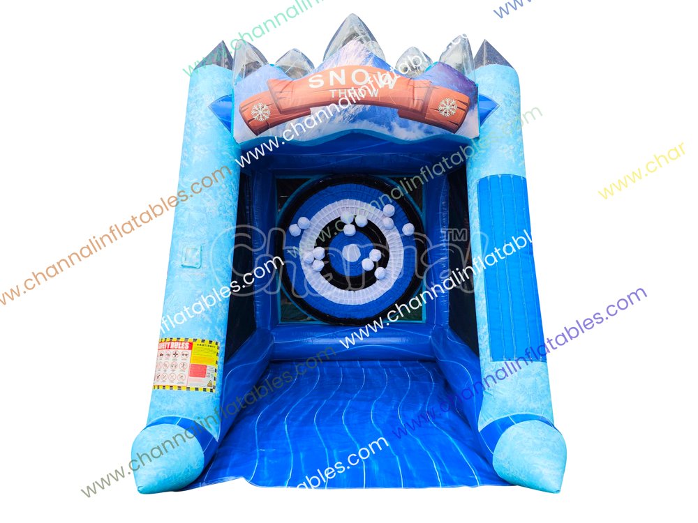 Inflatable Snow Throw - Channal Inflatables