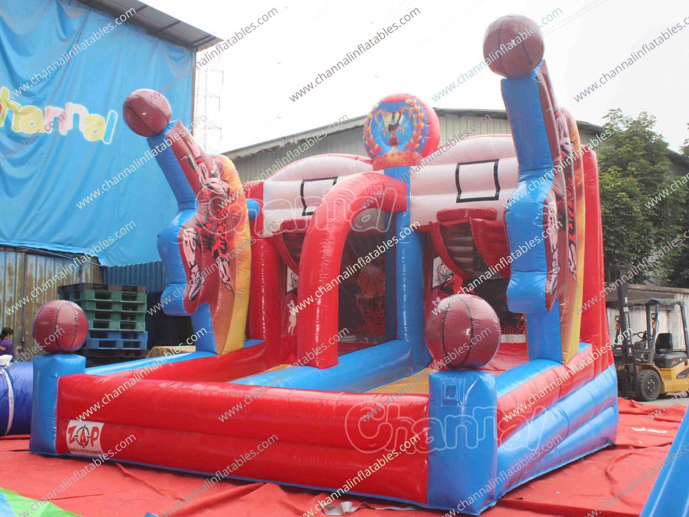 Shooting Stars Inflatable Basketball Game - Channal Inflatables