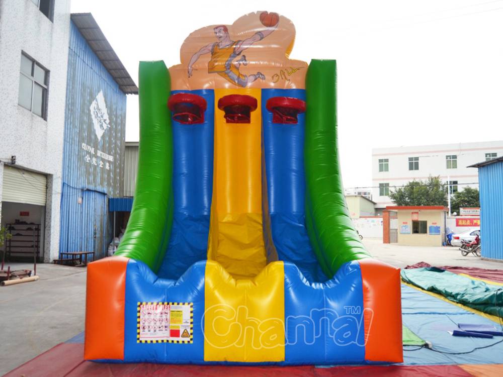 3 Lane Inflatable Basketball Game - Channal Inflatables
