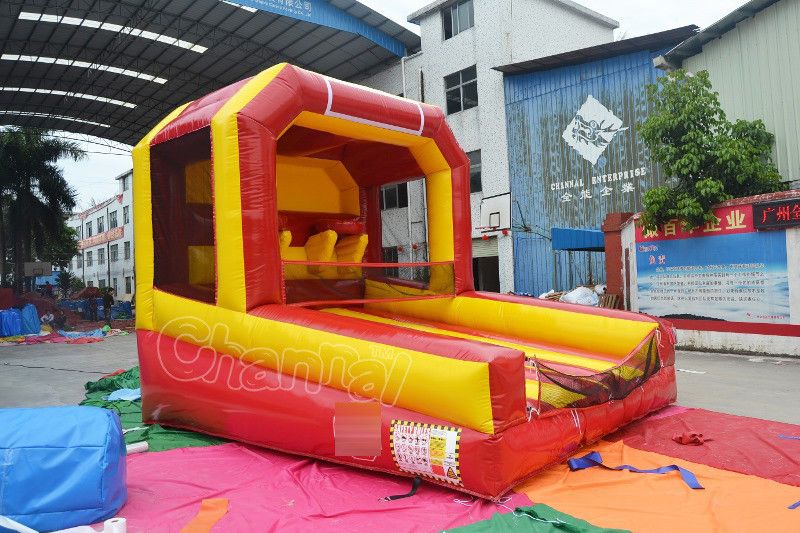 Two Hoop Inflatable Basketball Shooting Game - Channal Inflatables
