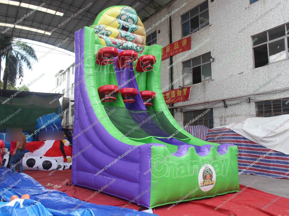 Zombie Inflatable Basketball Game - Channal Inflatables
