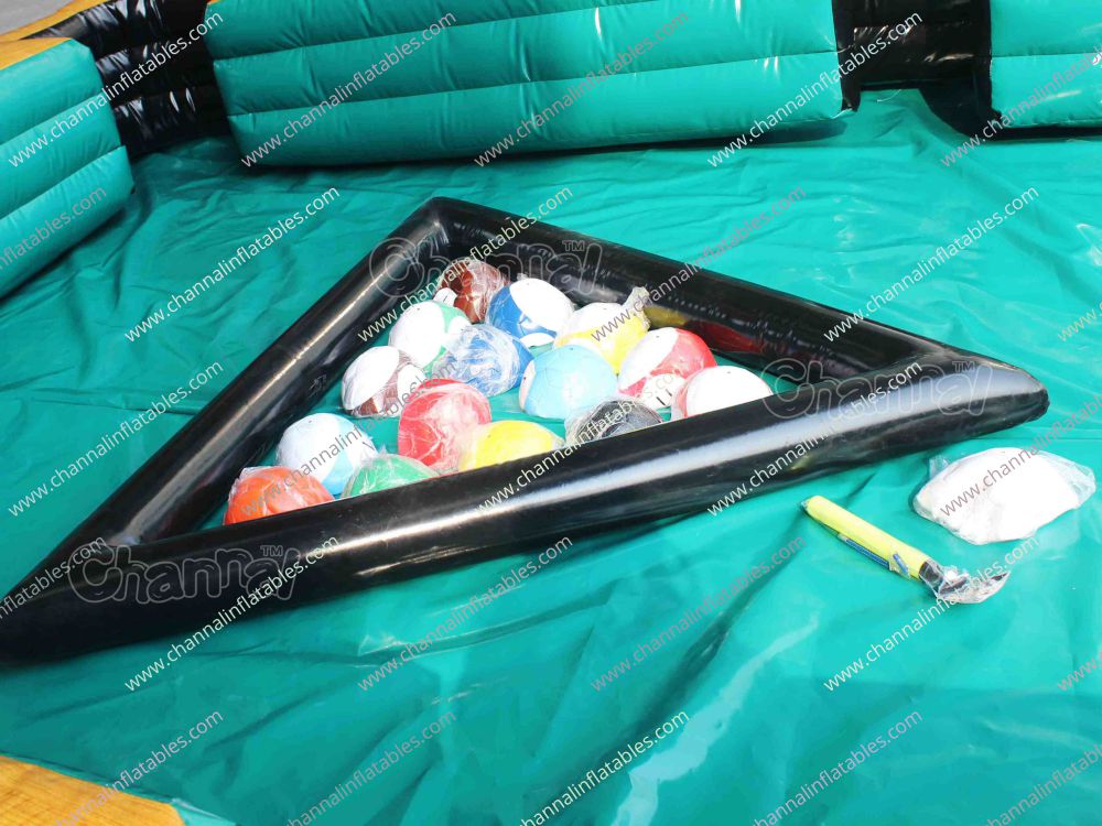 Inflatable Snooker Soccer Game - Channal Inflatables