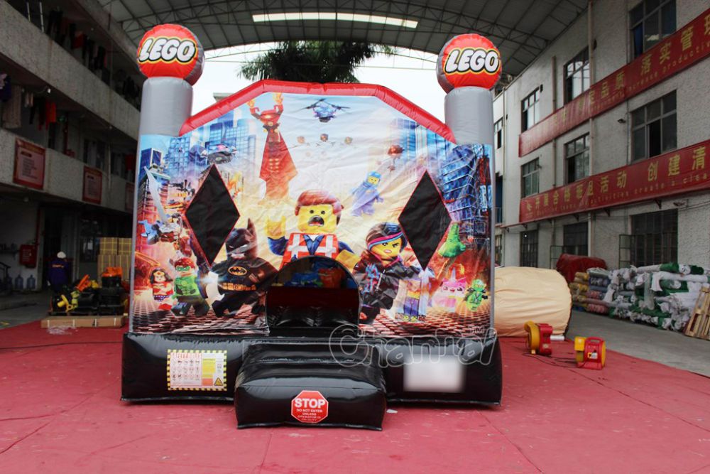 LEGO Movie Themed Bounce House - Channal Inflatables