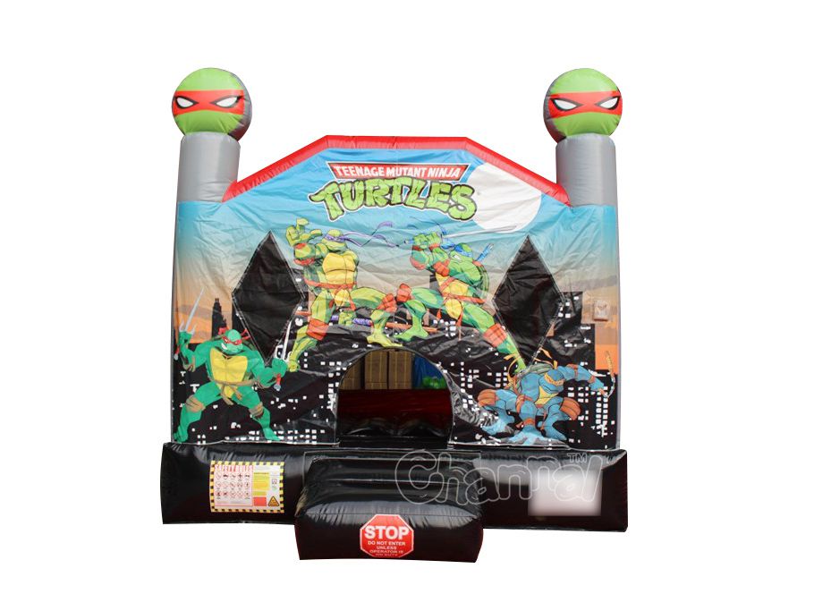 Ninja Turtle Moonwalk For Sale - Channal Inflatables