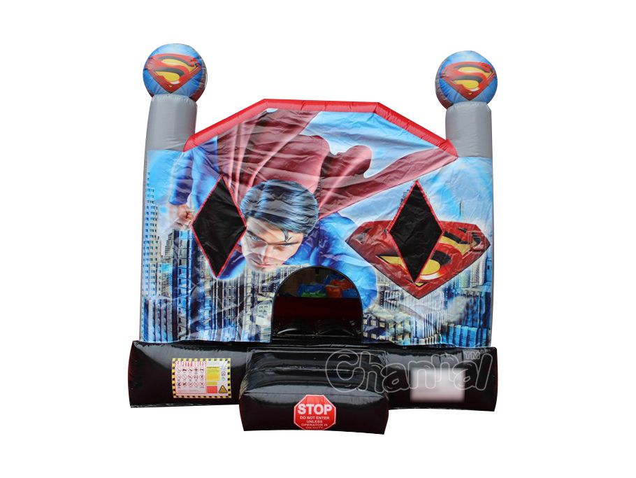 Superman Bounce House For Sale - Channal Inflatables