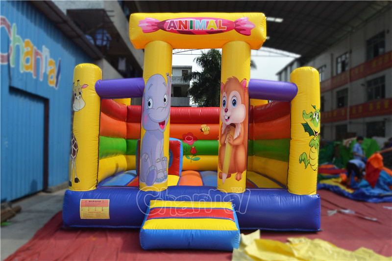 Inflatable Cute Animal Bouncer - Channal Inflatables