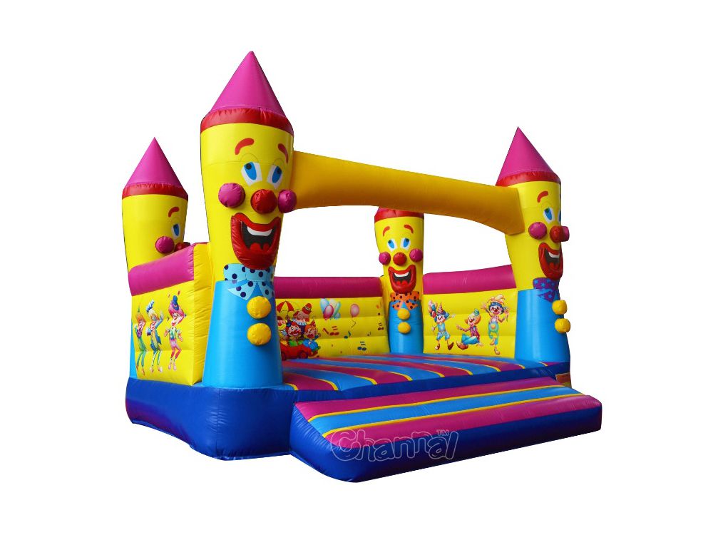 Birthday Clown Inflatable Bouncer - Channal Inflatables