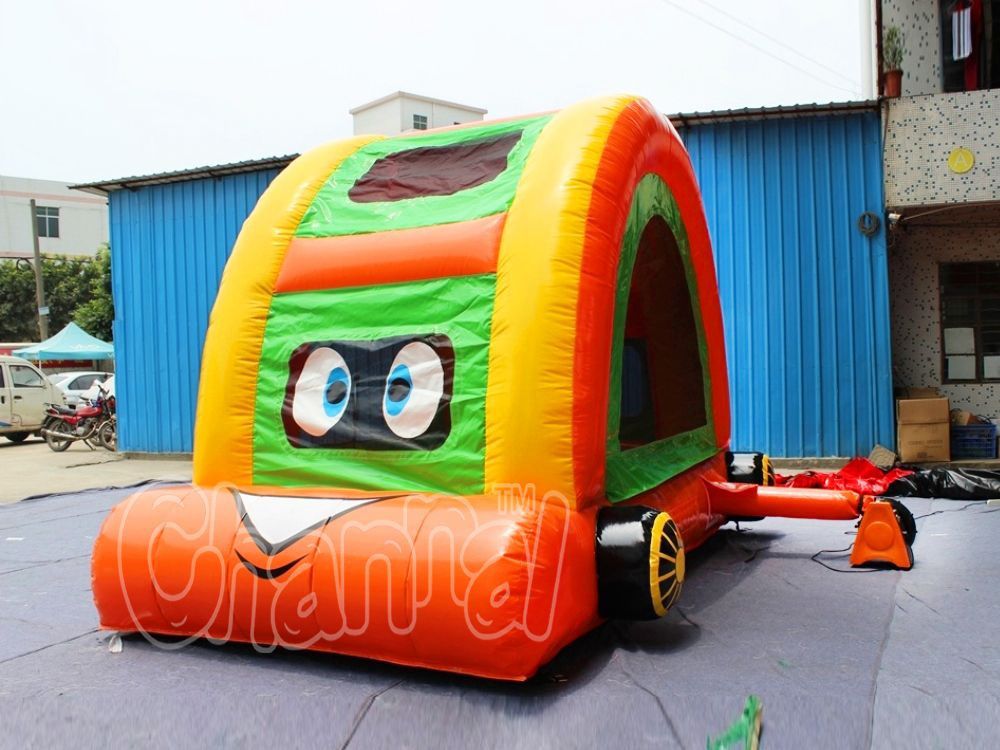 Cartoon Car Inflatable Bouncer - Channal Inflatables