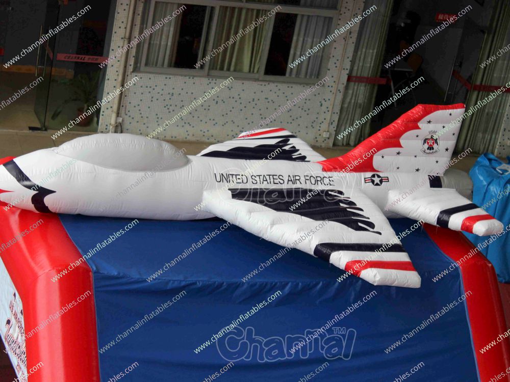 Air Force Thunderbirds Bounce House - Channal Inflatables