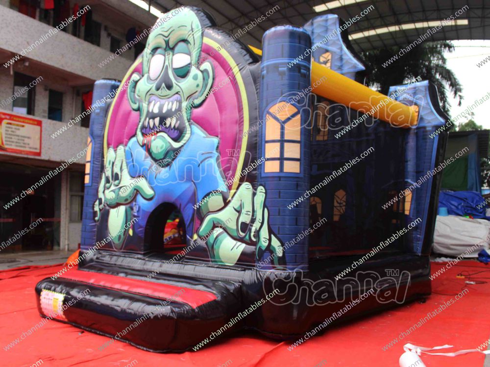 Zombie Bounce House - Channal Inflatables