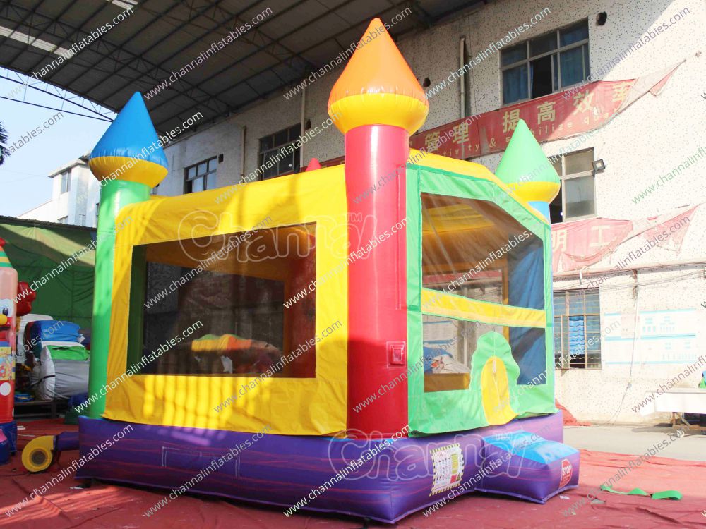 Colorful Bounce House - Channal Inflatables