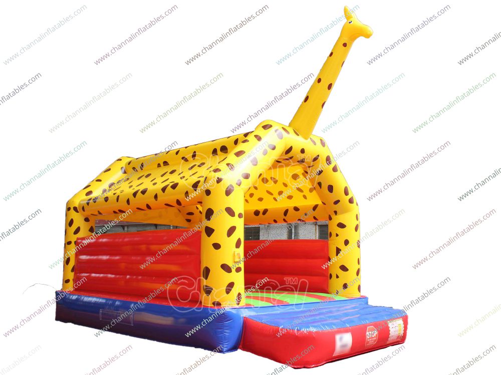 Inflatable Giraffe Bouncer - Channal Inflatables