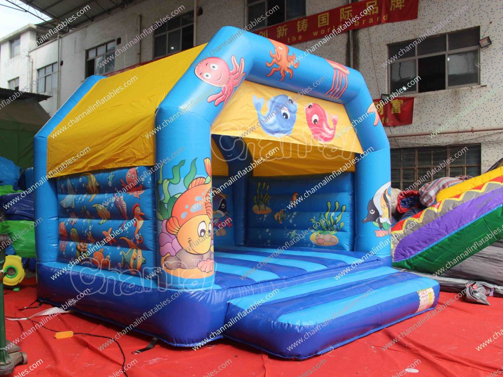 Inflatable Ocean Fish Bouncer - Channal Inflatables