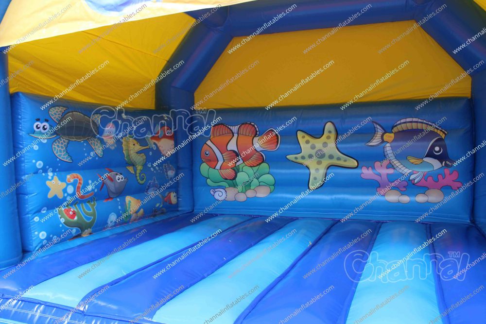 Inflatable Ocean Fish Bouncer - Channal Inflatables