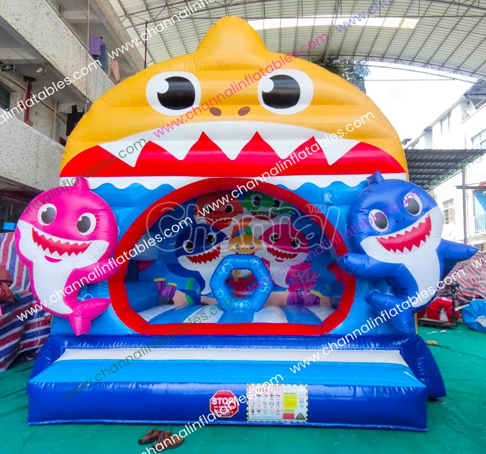 Baby Shark Bounce House - Channal Inflatables