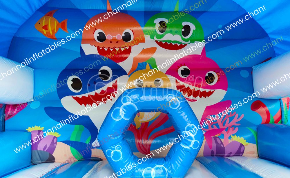 Baby Shark Bounce House - Channal Inflatables