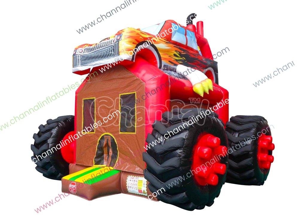 Monster Truck Obstacle Course - Channal Inflatables