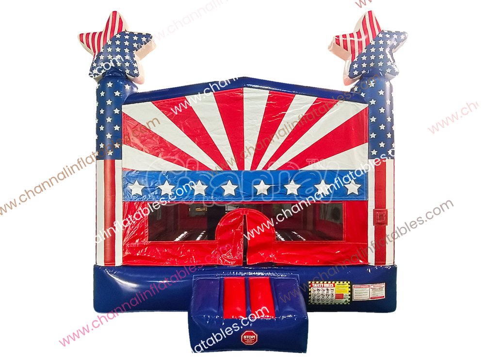 Patriotic Inflatable Jumper - Channal Inflatables