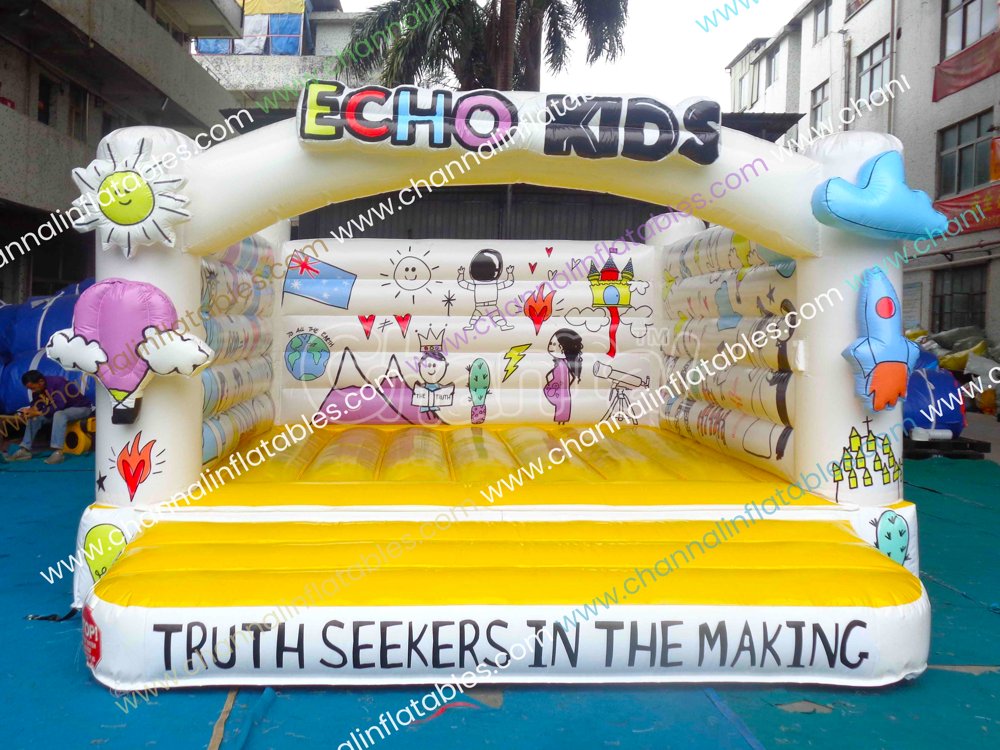 Young Truth Seeker Jumping Castle - Channal Inflatables