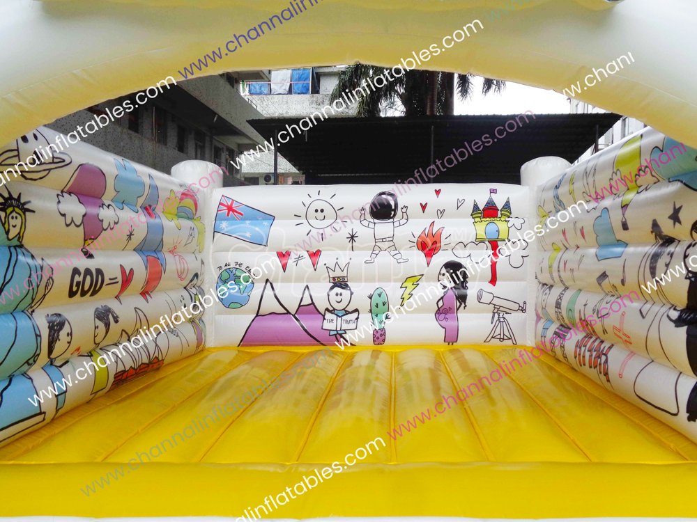 Young Truth Seeker Jumping Castle - Channal Inflatables
