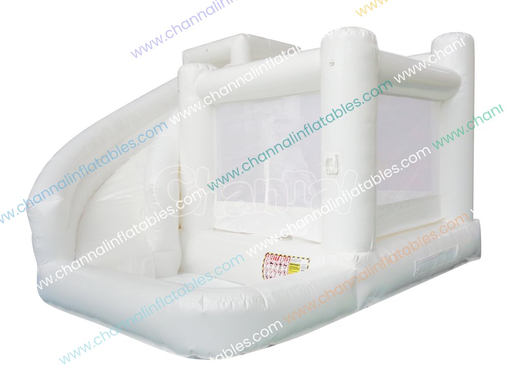 White Combo Bouncer - Channal Inflatables