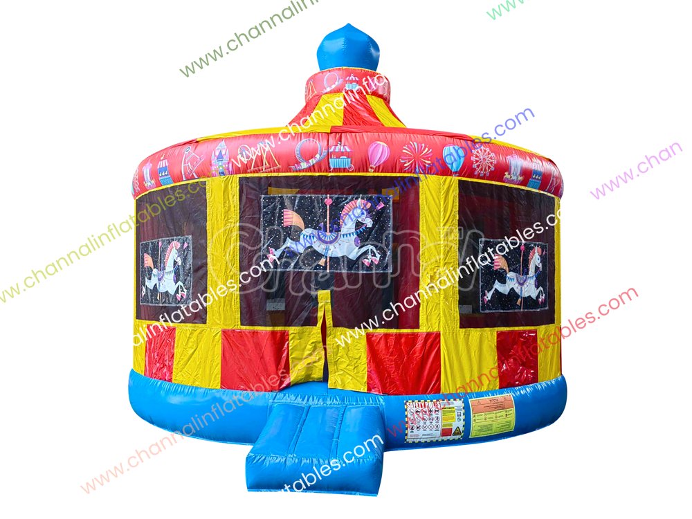 Merry-Go-Round Jump House - Channal Inflatables