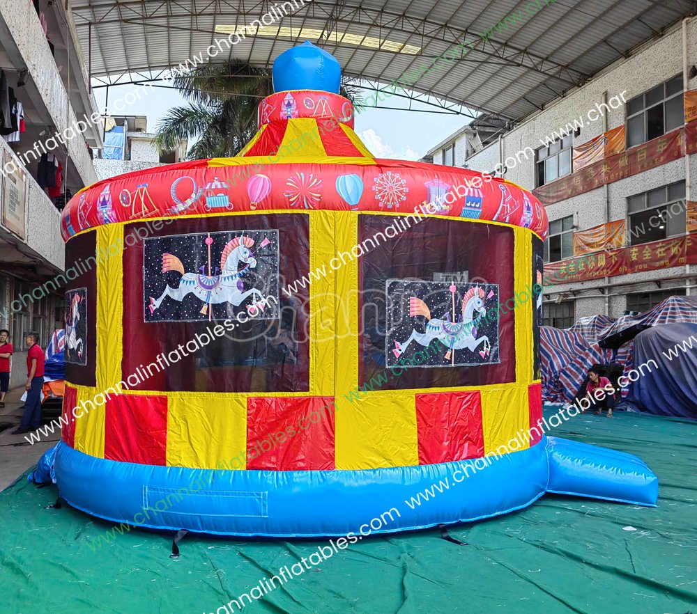 Merry-Go-Round Jump House - Channal Inflatables