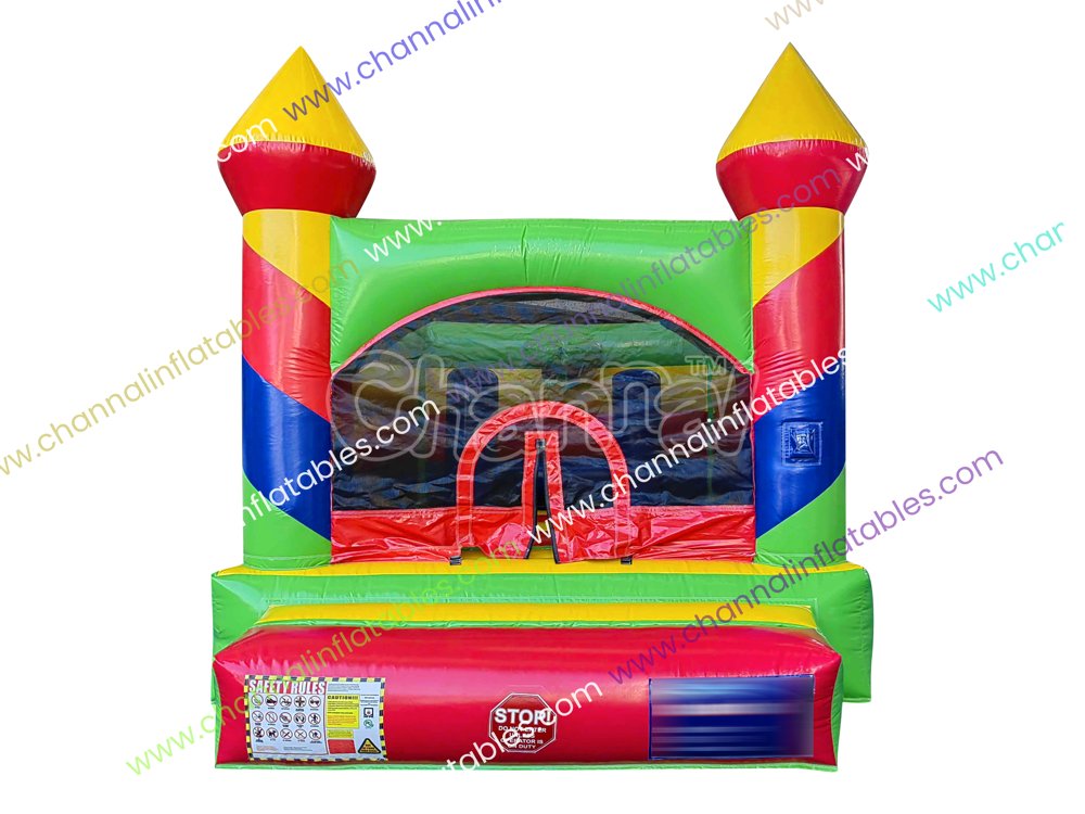 Inflatable Colorful Castle Bouncer - Channal Inflatables