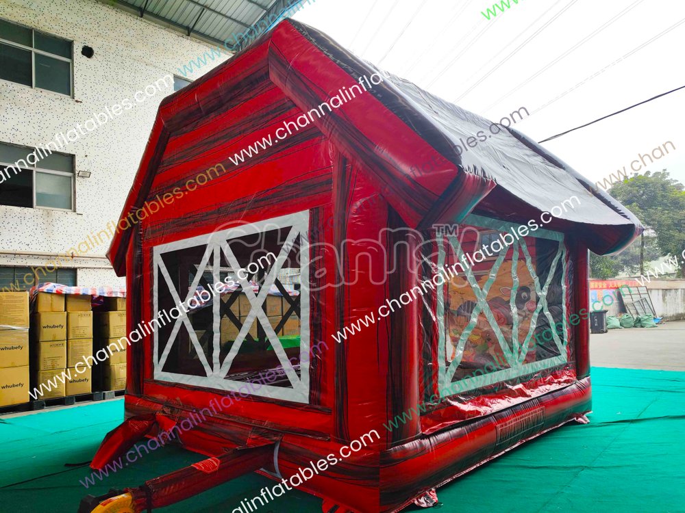 Red Barn Bounce House - Channal Inflatables