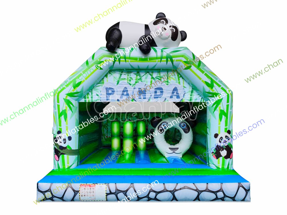 Panda & Bamboo Inflatable Bouncer - Channal Inflatables