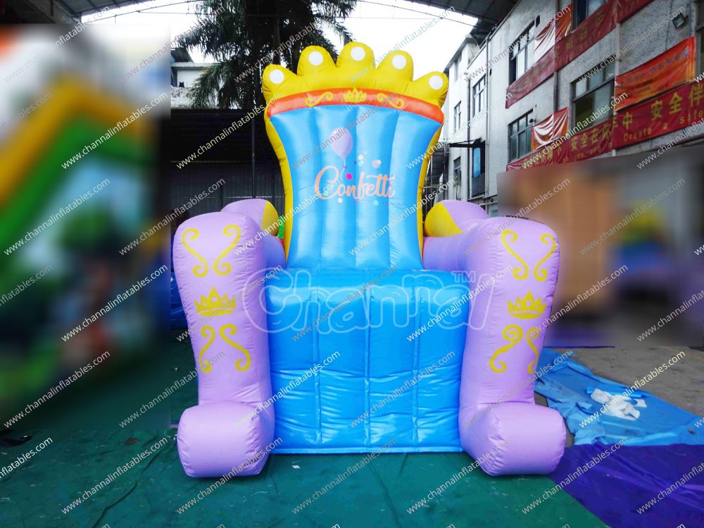 Inflatable Princess Chair for Sale - Channal Inflatables