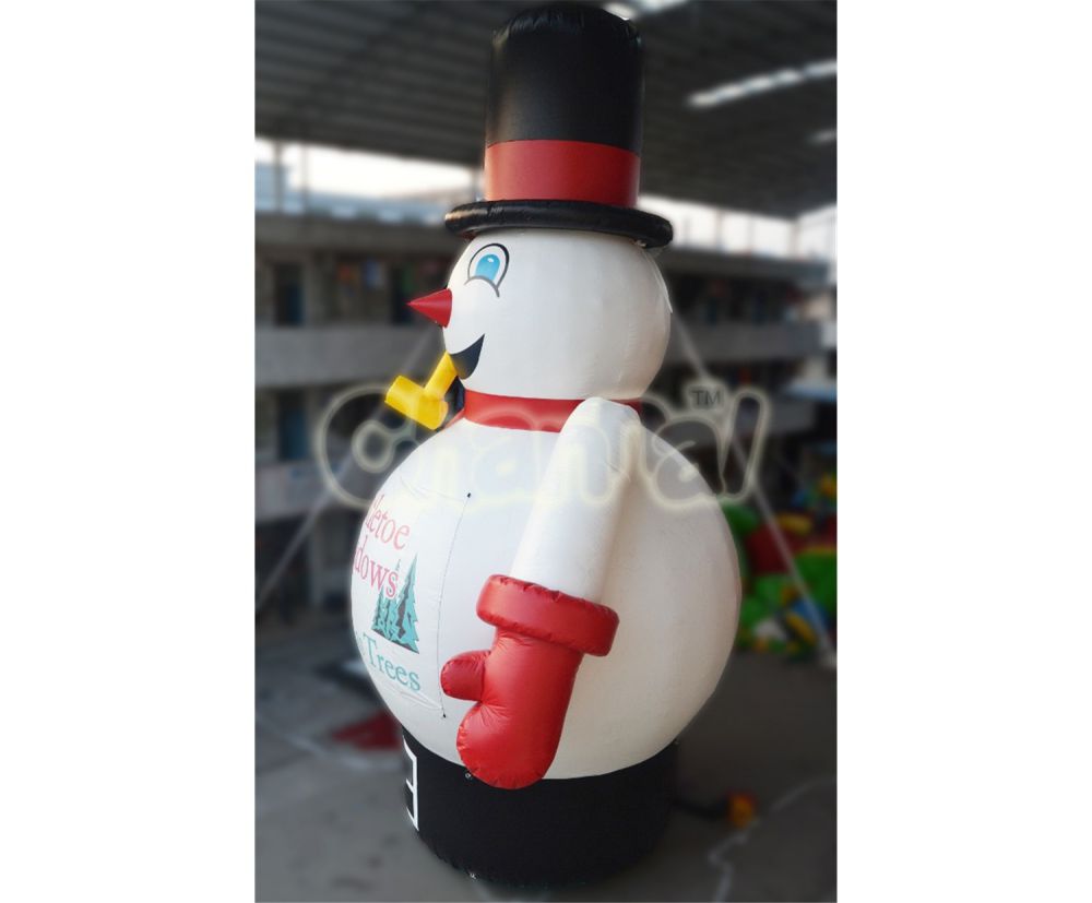 40ft Inflatable Snowman - Channal Inflatables