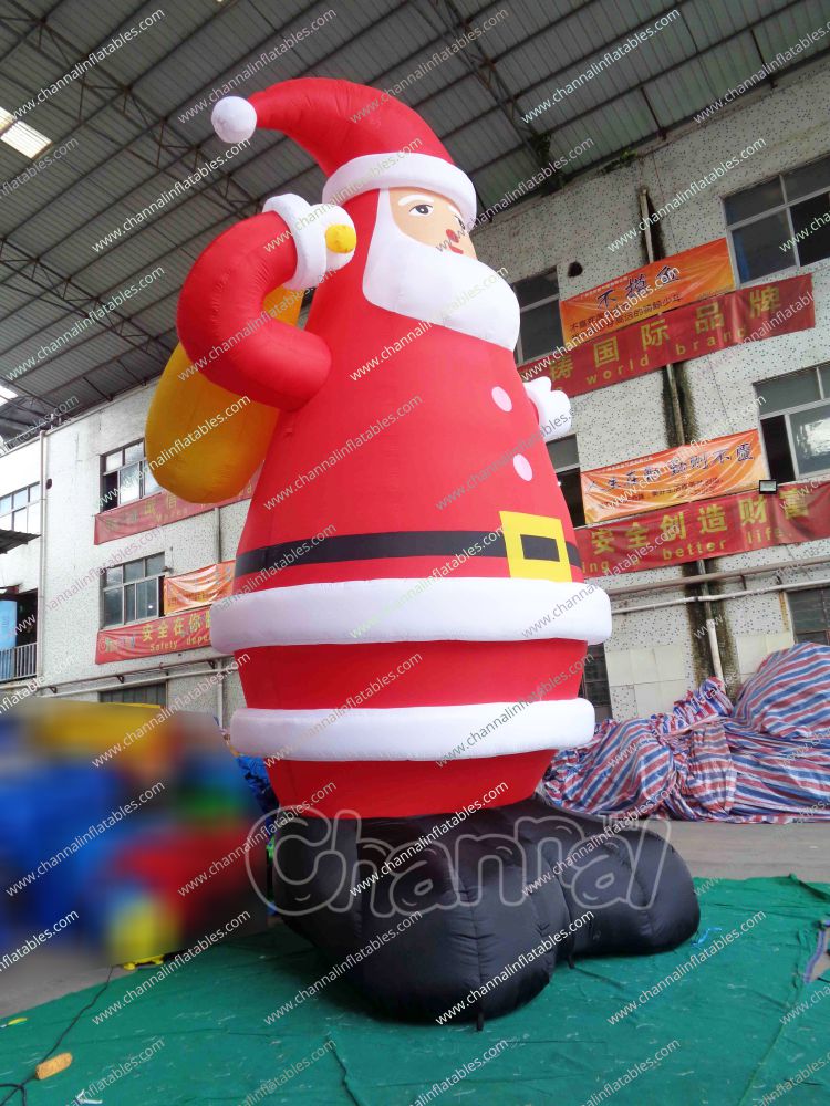 Inflatable Santa With Gifts - Channal Inflatables