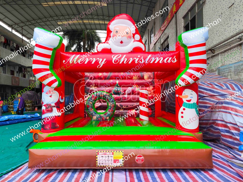 Merry Christmas Bouncer - Channal Inflatables