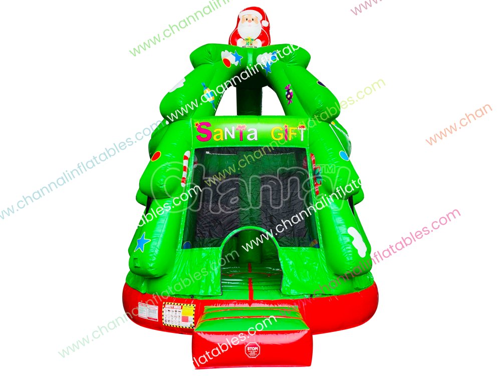Christmas Tree Bounce House - Channal Inflatables