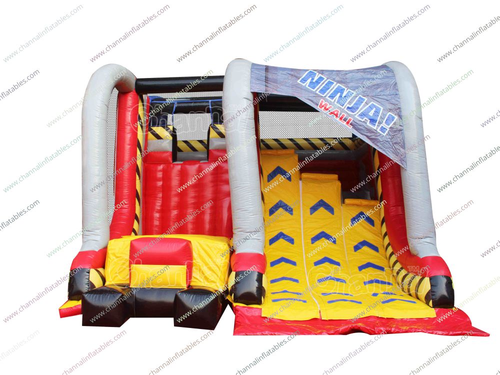 Ninja Wall & Jump - Channal Inflatables