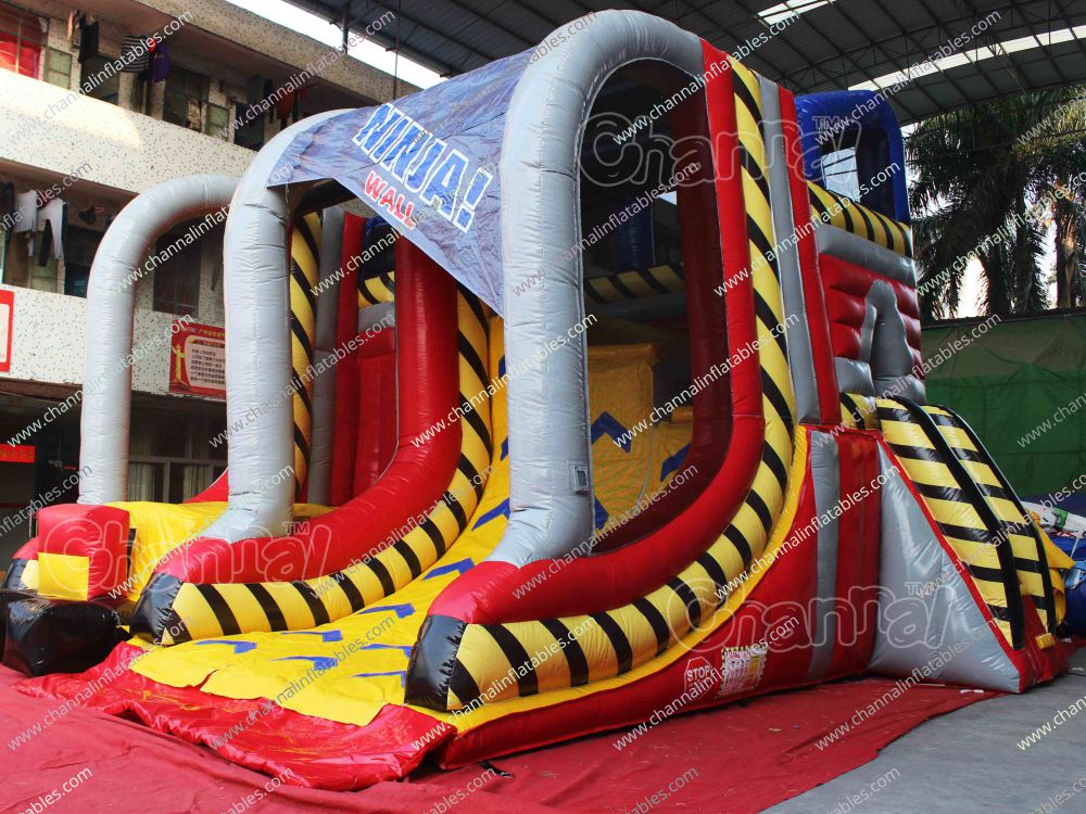 Ninja Wall & Jump - Channal Inflatables