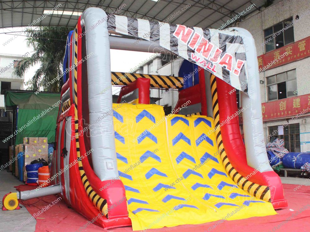 Ninja Warped Wall - Channal Inflatables