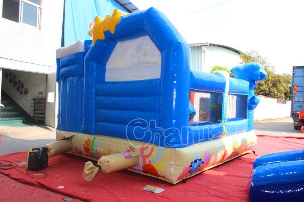 Island Beach Inflatable Combo - Channal Inflatables