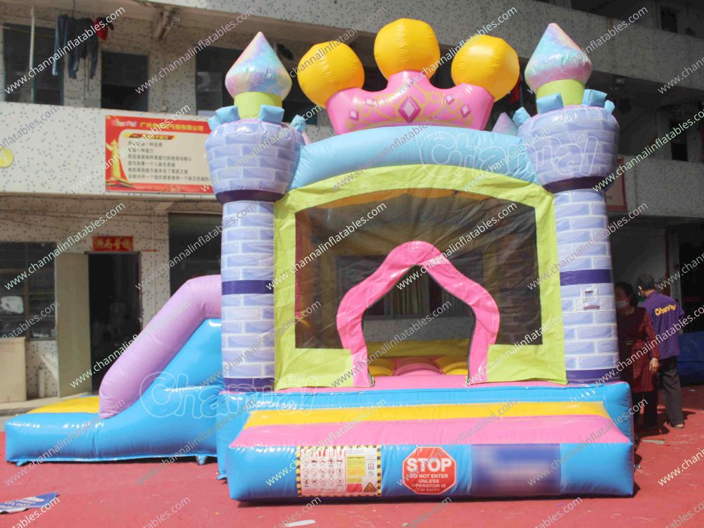 Princess Tiara Inflatable Combo - Channal Inflatables
