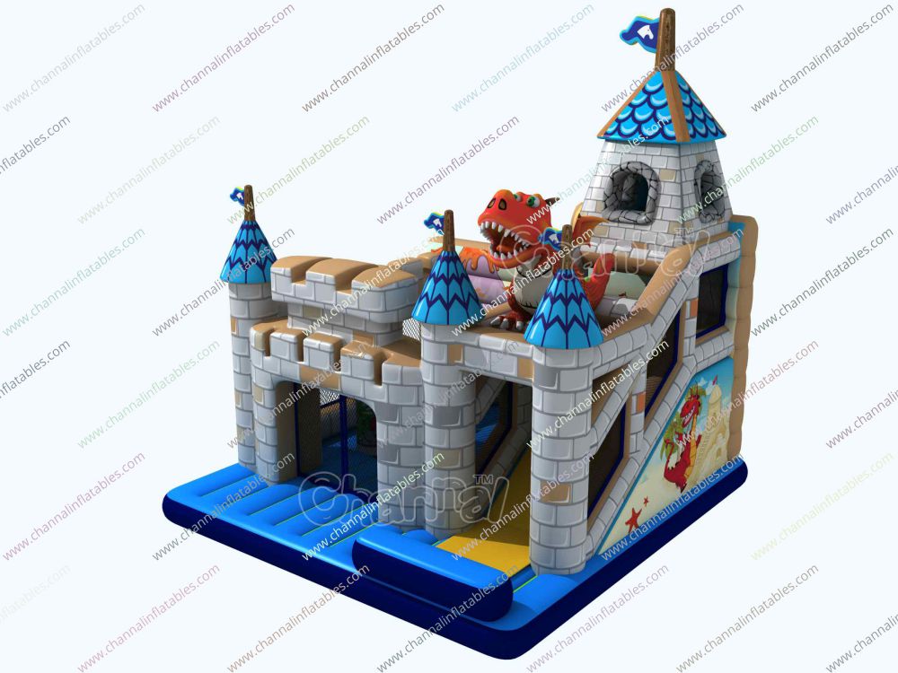 Dragon Castle Combo - Channal Inflatables