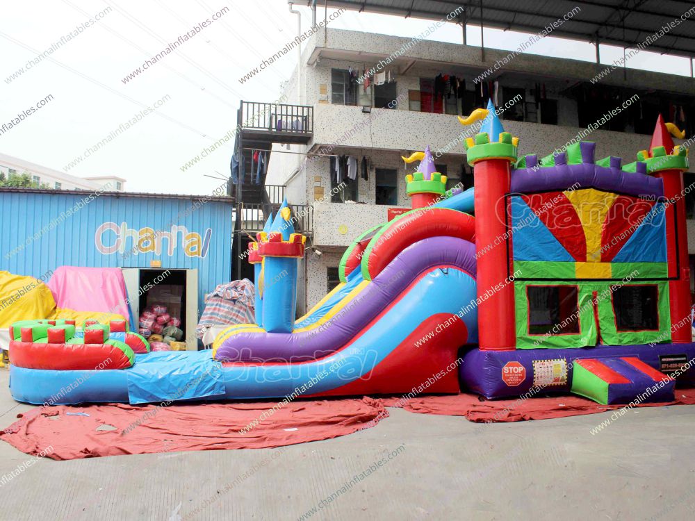 Water Bouncy Castle - Channal Inflatables