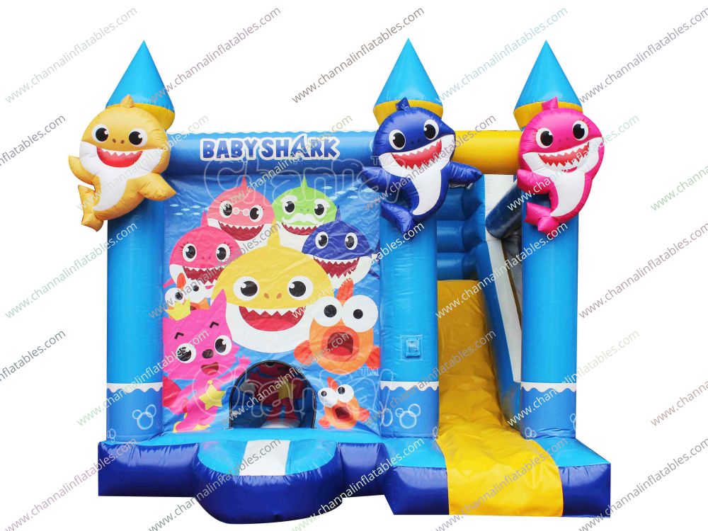 Baby Shark Inflatable Combo - Channal Inflatables