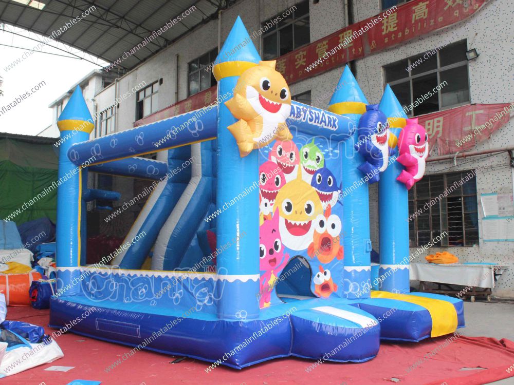 Baby Shark Inflatable Combo - Channal Inflatables