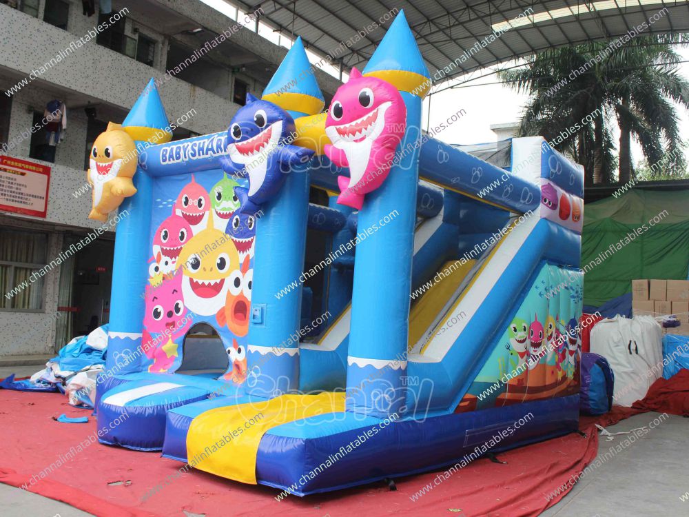 Baby Shark Inflatable Combo - Channal Inflatables